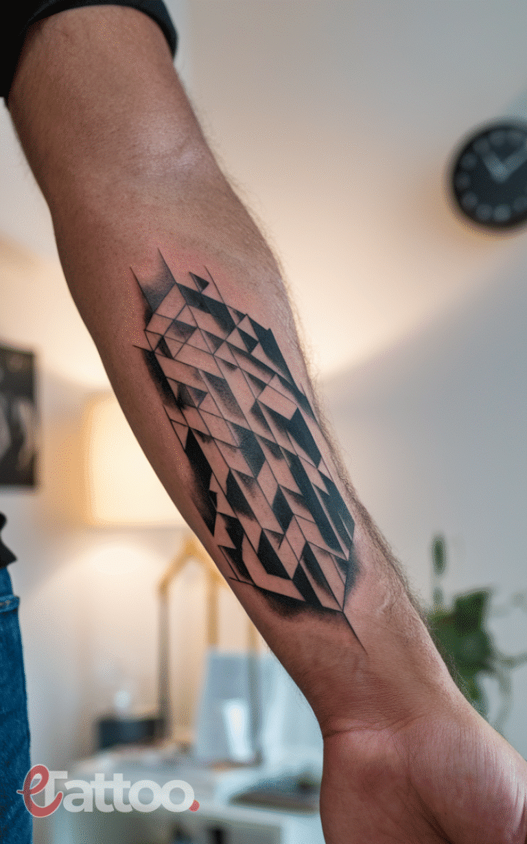 12 Stunning Geometric Arm Tattoo Ideas You’ll Totally Love - ETattoo